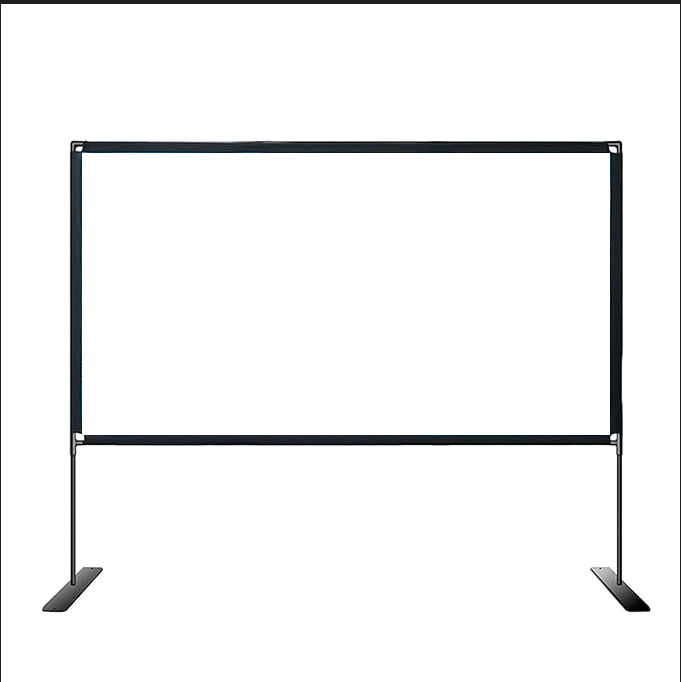 Projector Screen with Stand (6x8) on rent | Screen rental